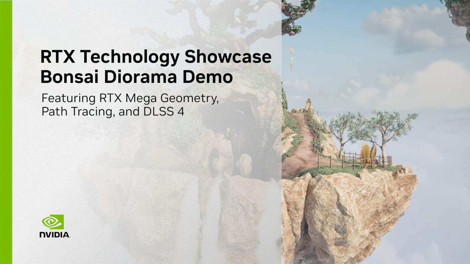 NVIDIA lança demo “Bonsai Diorama” com DLSS 4, Path Tracing e RTX Mega ...